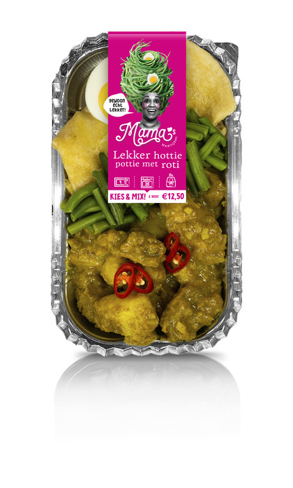 Mama's Maaltijden Surinaamse roti (445g)