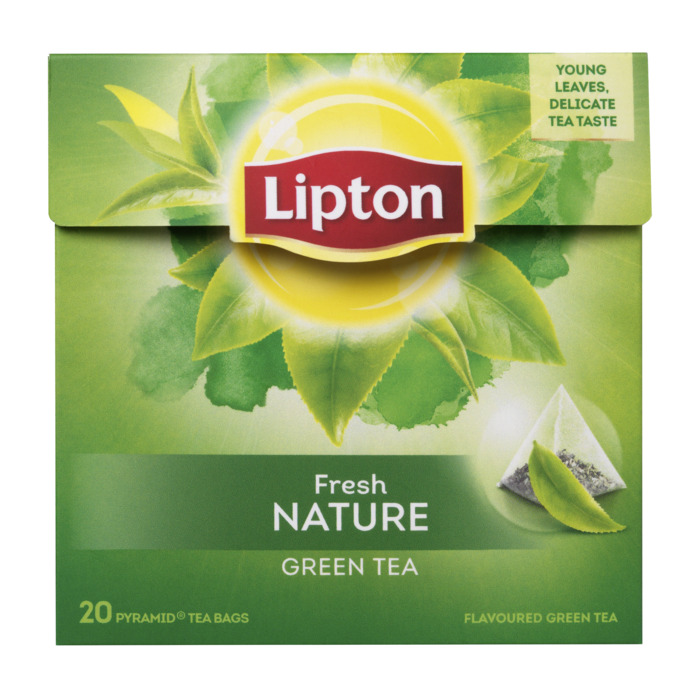 Lipton Green tea fresh nature (zakjes, 20 × 1.4g)