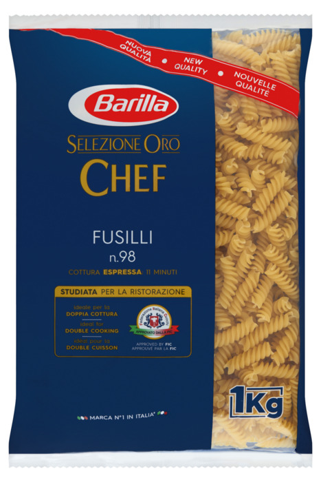 Barilla Selezione Oro Chef Fusilli n.98 1000 g (1kg)