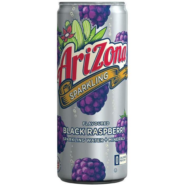 Arizona Sparkling water black raspberry (33cl)