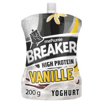 Breaker High Protein Vanille Yoghurt (knijpzak, 200g)