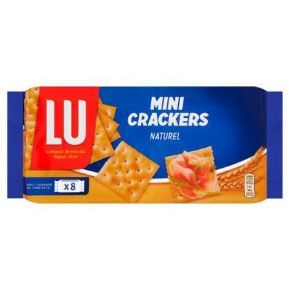 Mini Crackers Naturel (plastic, 31 × 8g)