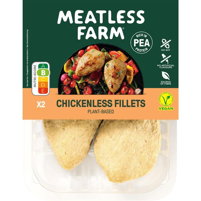 Meatless Farm Chickenless Fillets (210g)