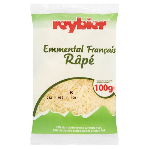Reybier Geraspte Franse Emmental 100 g (100g)