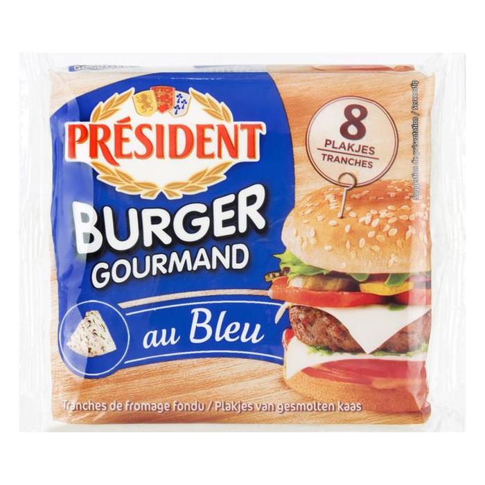 Président Burger Gourmand au Bleu Kaas 8 Plakjes 150g (150g)