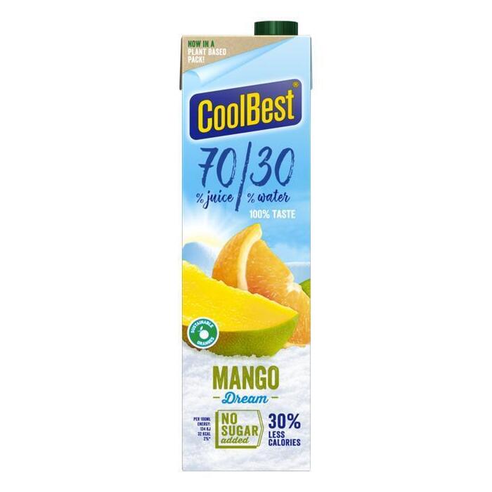 Coolbest Mango dream 30% minder suiker (1L)
