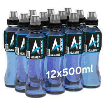 Aquarius Isotonic Blue Ice 12 x 500ml (0.5L)