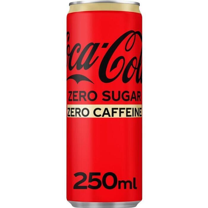 Coca-Cola Zero sugar zero caffeine (250ml)