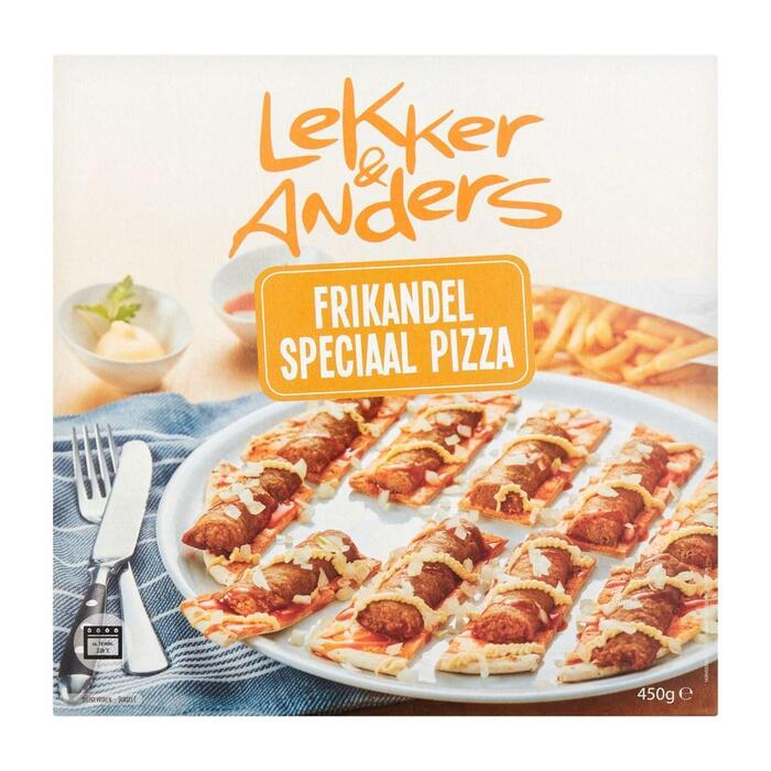 Lekker&Anders Frikandel Speciaal Pizza 450 g (450g)