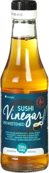 Genmai Su - Sushi-azijn (ongezoet) TerraSana 250ml (250ml)