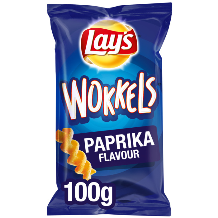 Lay's Wokkels Paprika Chips 100 gr (100g)