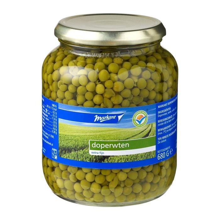 doperwten (pot, 680g)