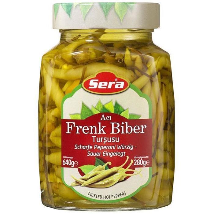 Sera Aci frenk biber (pickled hot peppers) (680g)