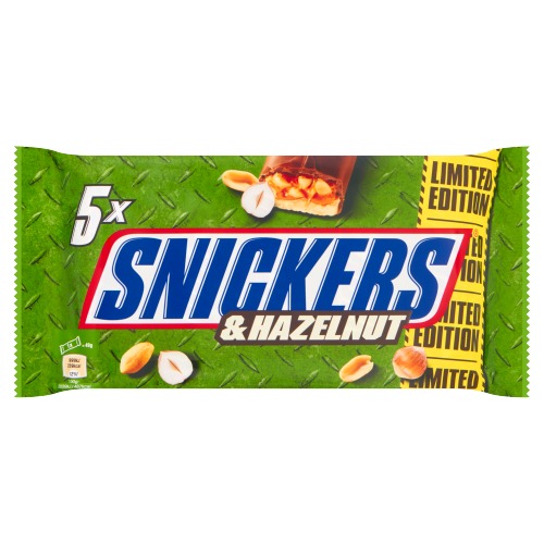 Snickers & Hazelnut Limited Edition (5 × 49g)