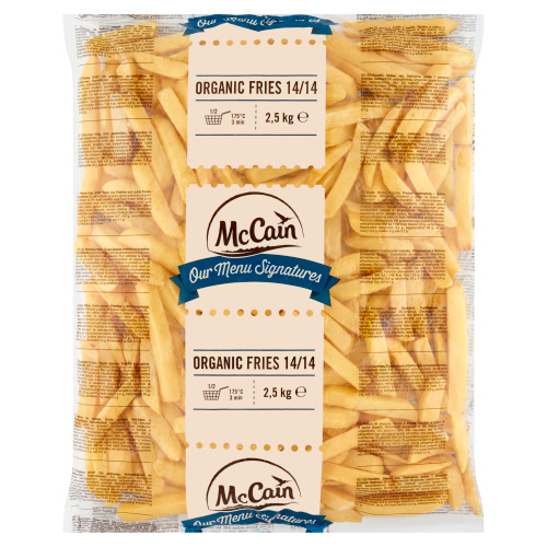 MCCAIN OUR MENU SIGNATURES ORGANIC FRITES 14/14 (2.5kg)
