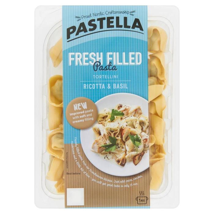 Pastella Pasta Tortellini Ricotta & Basil 250 g (Stuk, 250g)
