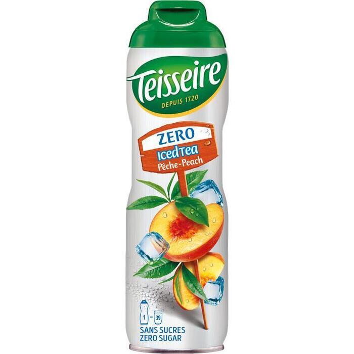 Teisseire Zero Suiker Ice Tea Perzik Siroop 60 cl (0.6L)