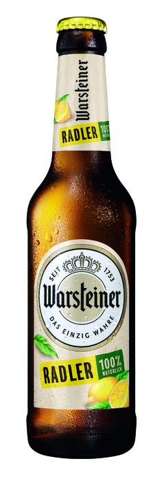 Warsteiner radler zitrone fl (33cl)
