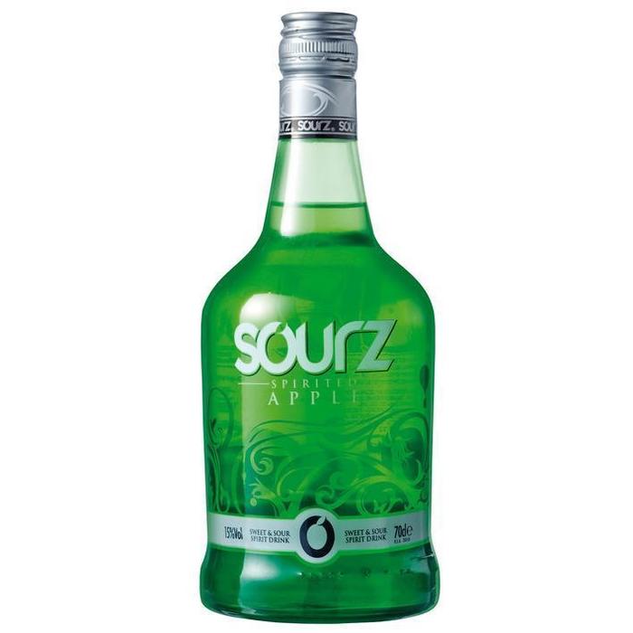 Sourz Apple Sweet & Sour Liqueur 70cl (rol, 0.7L)