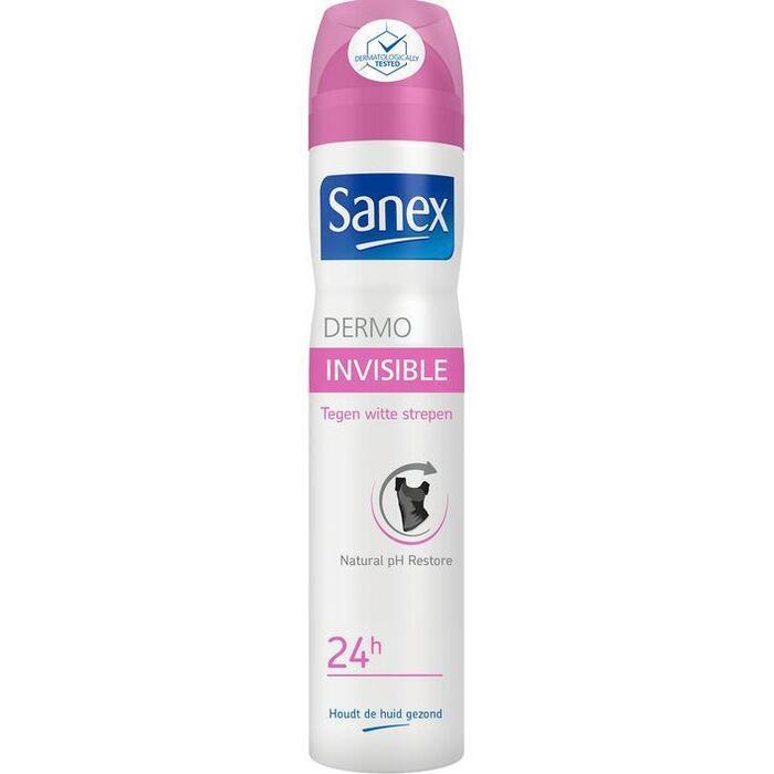 Sanex Dermo invisible deodorant spray (Stuk, 200ml)