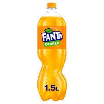 Fanta Orange Fles 1, 5L (plastic fles, 1.5L)