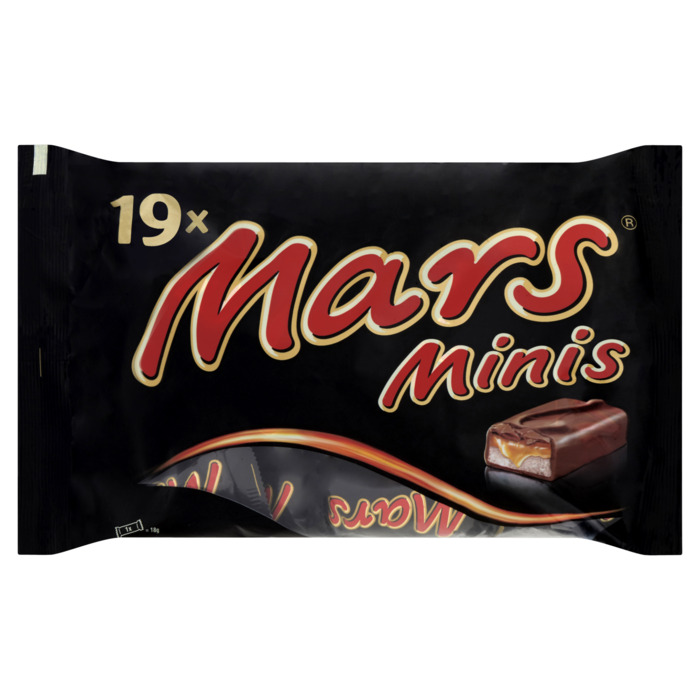 Mars Mini's (plastic zak, 19 × 19.3g)