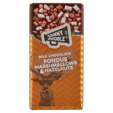 Johnny Doodle Milk Chocolate Fondue Marshmallows & Hazelnuts 150 g (150g)