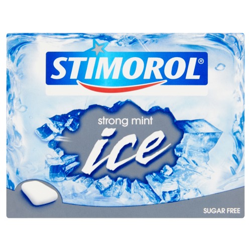 STIMOROL ICE KAUWGOM MENTHOL ZONDER SUIKER 17 GR (17g)