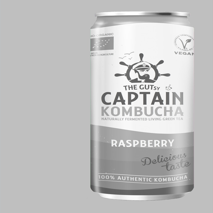The Gutsy Captain Kombucha Raspberry 250 ml (250ml)