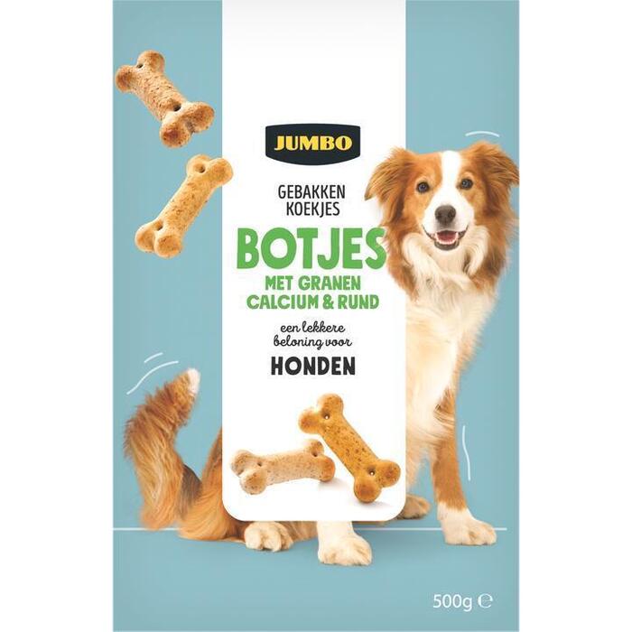 Jumbo Hondenkoekjes Botjes 500g (500g)