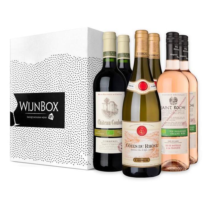 De beste van de klas wijnbox (6 × 0.75L)