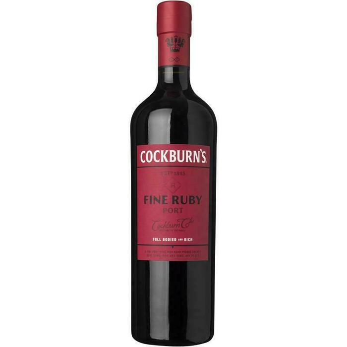 Cockburn's Fine ruby port (0.75L)