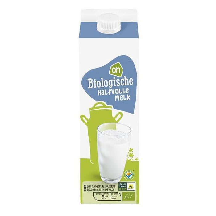 Halfvolle melk (pak, 1L)