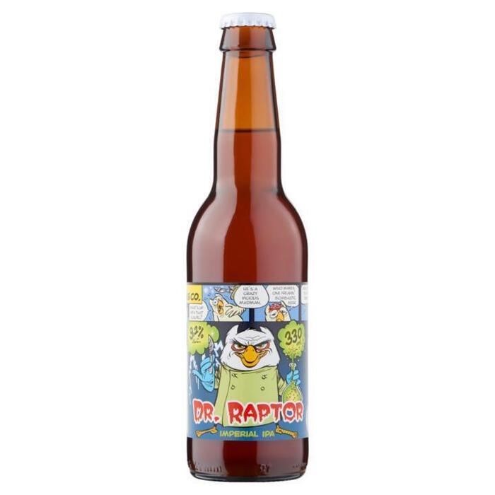 Uiltje Dr. Raptor Imperial IPA Fles 330ml (33cl)