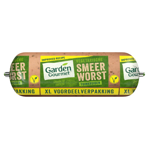 Garden Gourmet Vegetarische Smeerworst Tuinkruiden XL ...