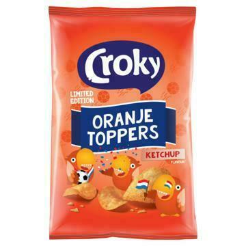 Croky Oranje Toppers Ketchup Flavour Limited Edition 215 g (215g)