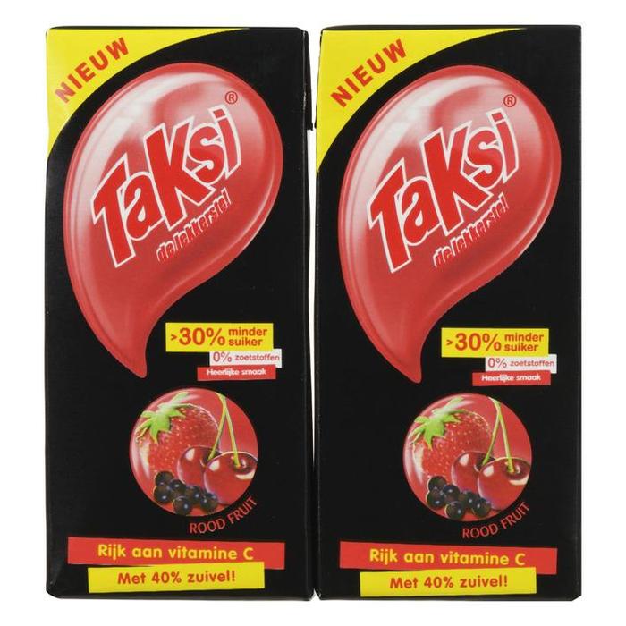 Rood fruit (pak, 10 × 200ml)