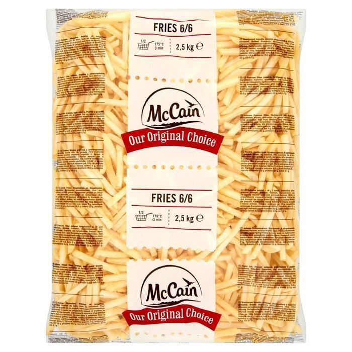 MCCAIN OUR ORIGINAL CHOICE FRITES 6/6 (2.5kg)