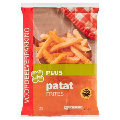 Plus Patat Frites Voordeelverpakking 2,5 kg (2.5g)