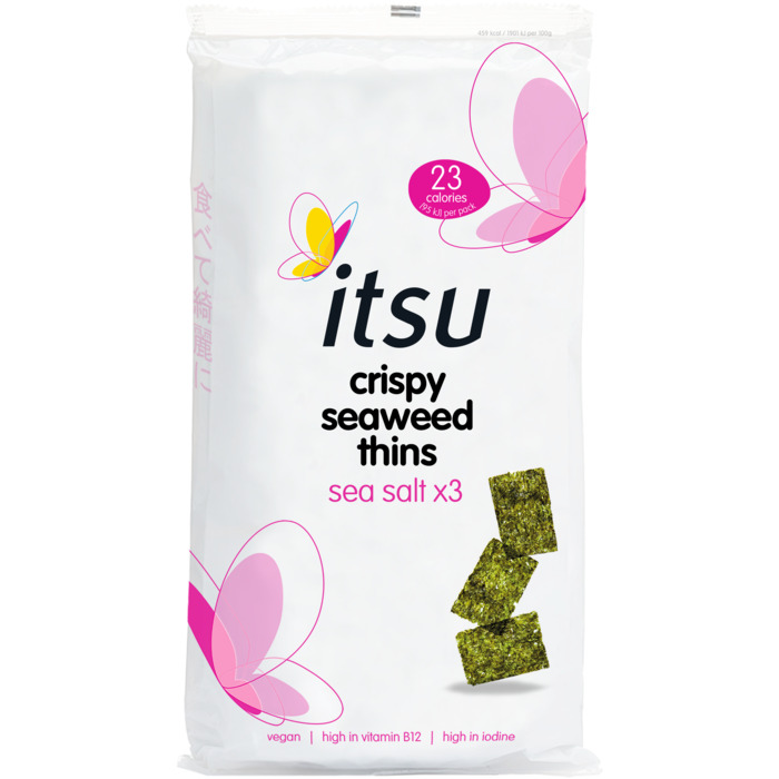 Itsu Crispy seaweed thins sea salt (15g)