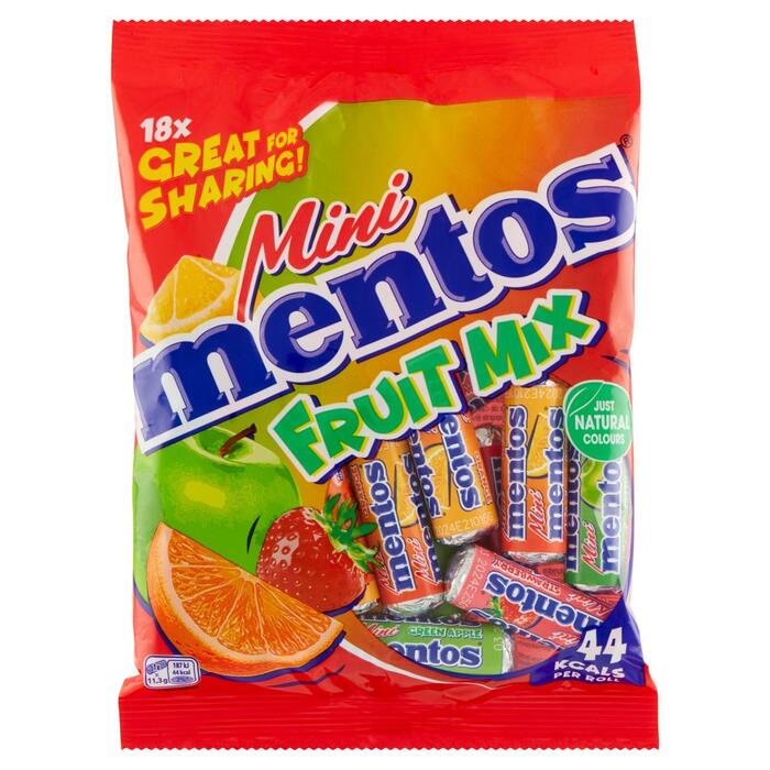 Mentos Mini Fruit Mix 18 Stuks 214,7 g (215g)