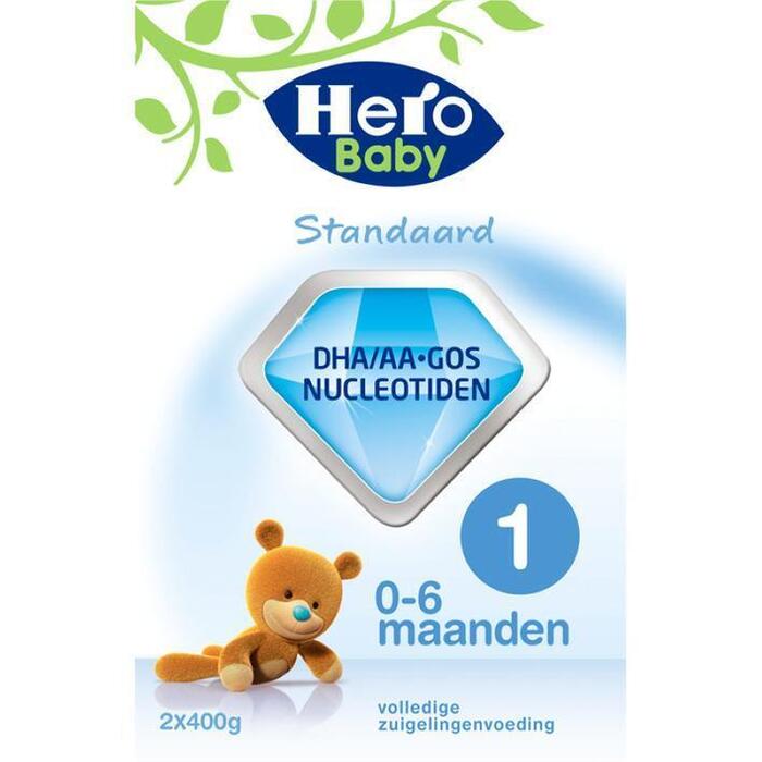 Hero Baby Standaard 1 (2 x 400 g) (Stuk, 800g)