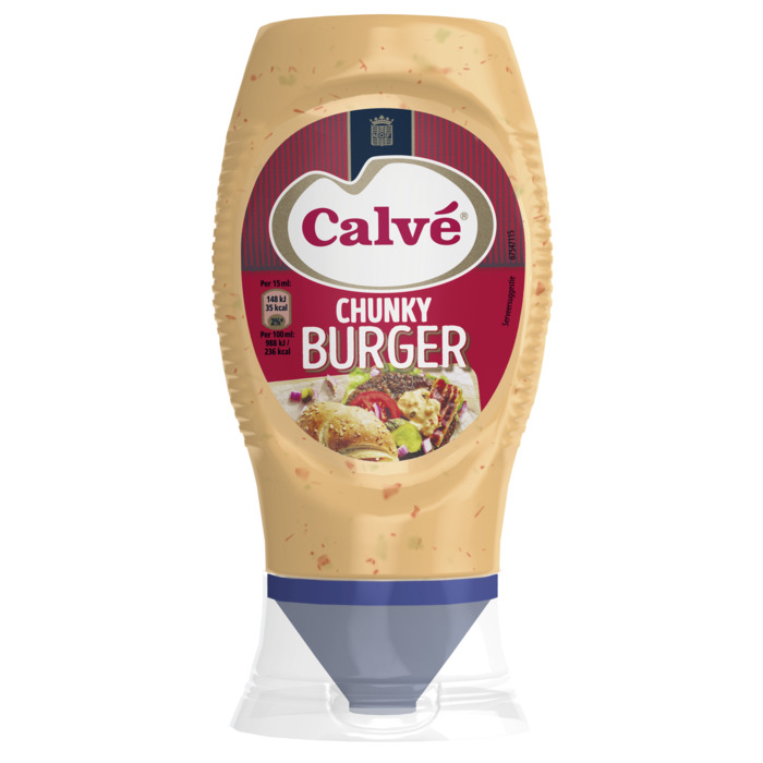 Calvé, Chunky Burger (flacon, 250ml)