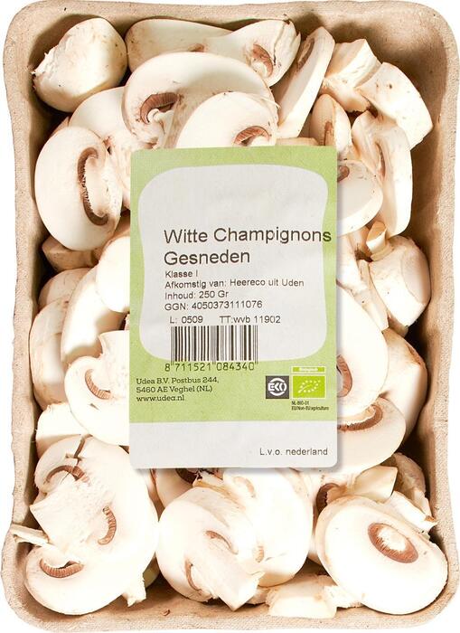 Champignons gesneden (bak, 250g)