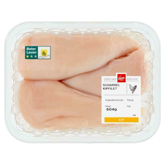 Vomar Scharrel Kipfilet 604 g (604g)