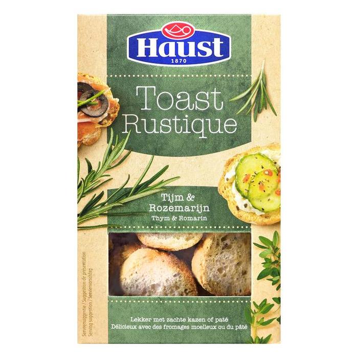 Haust Toast rustique tijm & rozemarijn (85g)