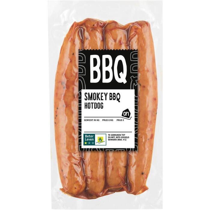 AH Smokey BBQ hotdog (4 × 70g)