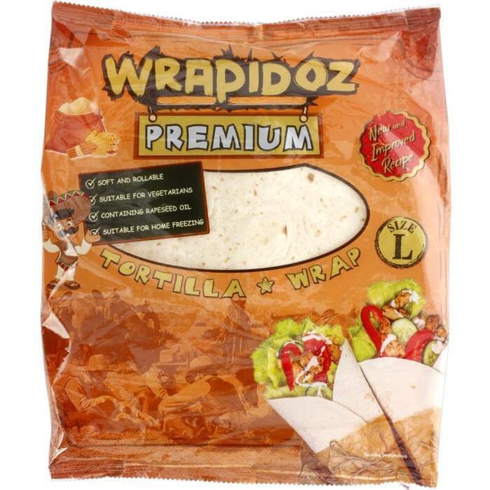 Wrapidoz Wraps 25cm 6 stuks (370g)