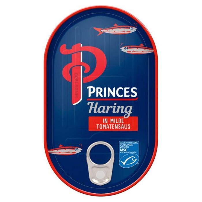 Haring Filets in milde tomatensaus, MSC (blik, 200g)