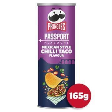 Pringles Passport Flavours Mexican Style Chilli Taco Flavour Limited ...